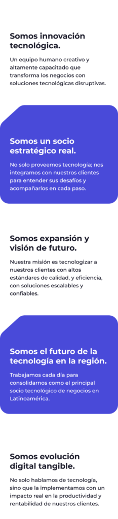 Nosotros - Datec, innovación y tecnología para empresas world class